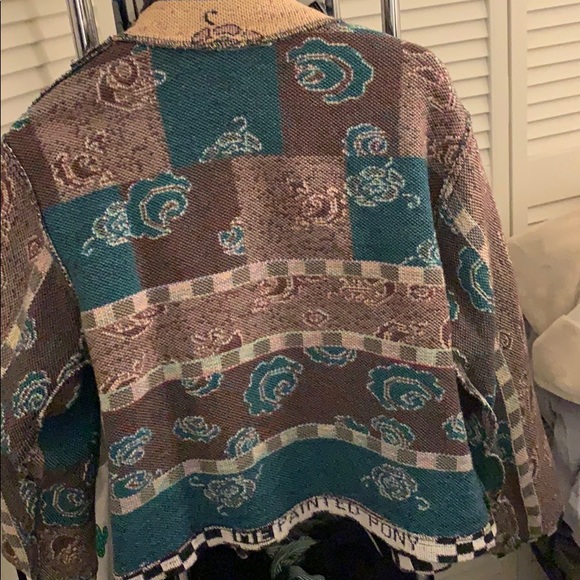 Painted Pony | Jackets & Coats | Vintage Checkered Print Jacket | Poshmark